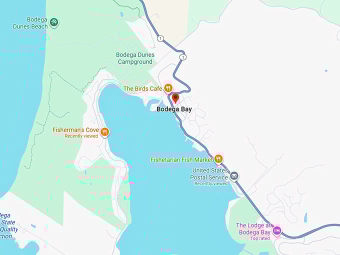 16. bodega bay, california