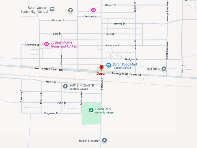 16. boron ca map