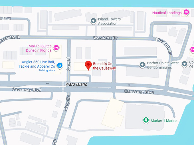 16. brenda's on the causeway map