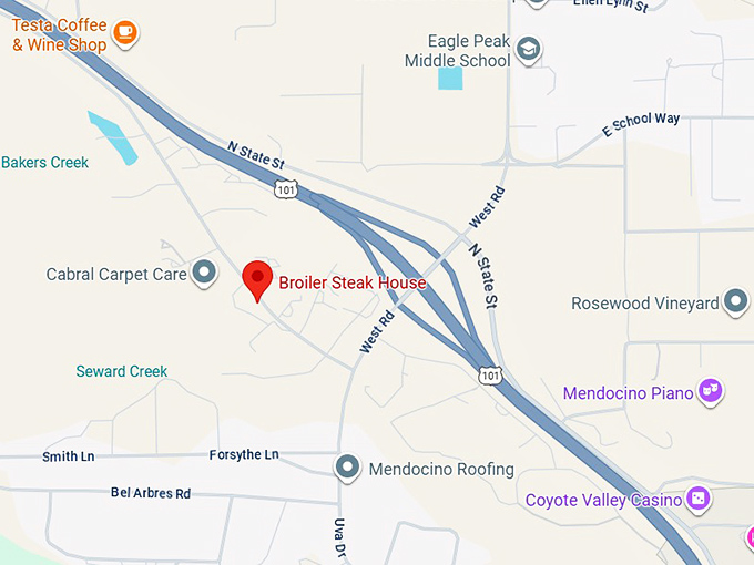 16. broiler steak house map