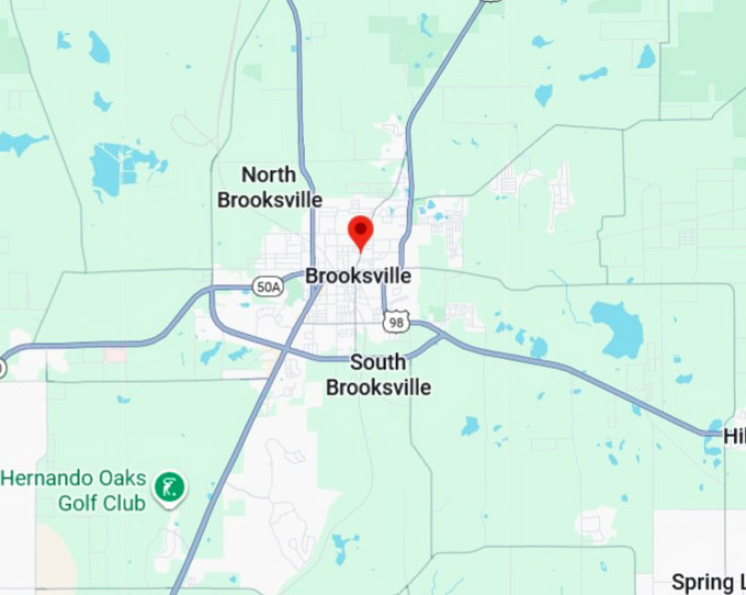 16. brooksville map