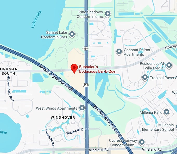 16. bubbalou's bodacious bar b que map