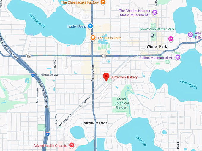 16. buttermilk bakery map