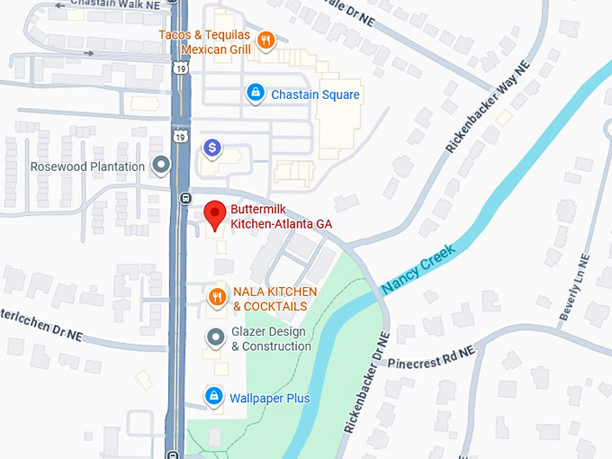 buttermilk kitchen map