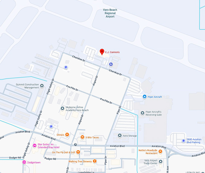 16. c.j. cannon's map