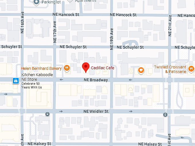 16. cadillac caf&eacute; map