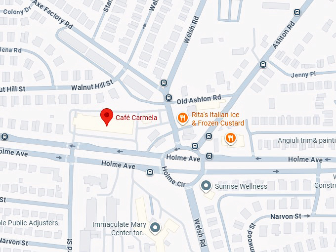 16. cafe carmela map