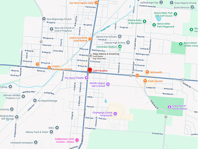 16. cafe paradiso map
