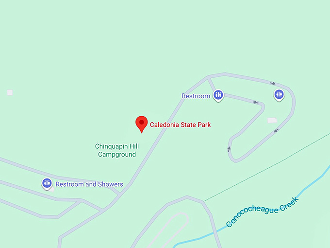 16. caledonia state park map