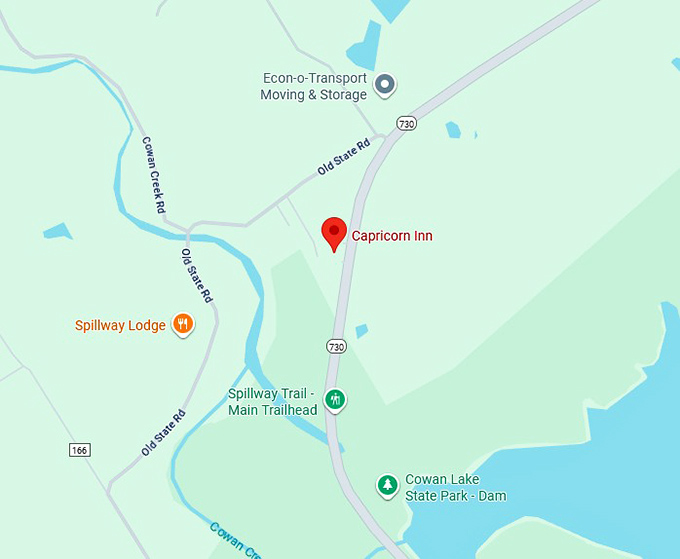 16. capricorn inn map