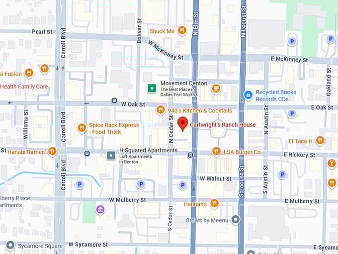 16. cartwright's ranch house map