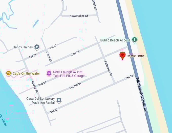 16. castle otttis map