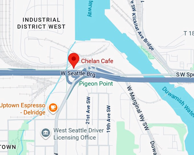 16. chelan cafe map