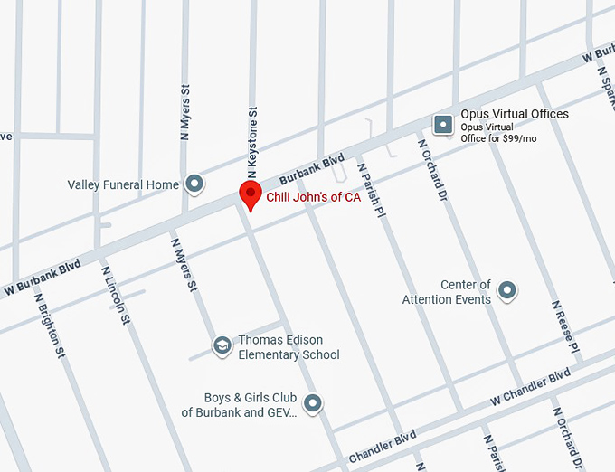 16. chili john's of ca map