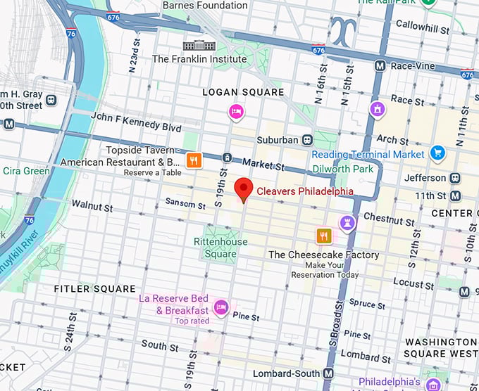 16. cleavers philadelphia map