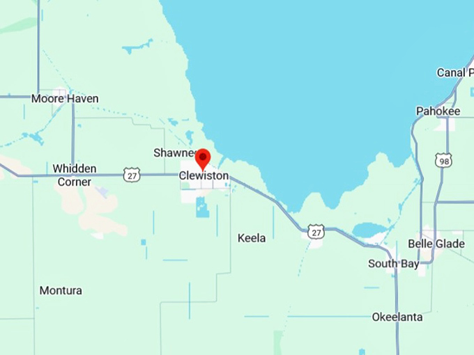 16. clewiston map