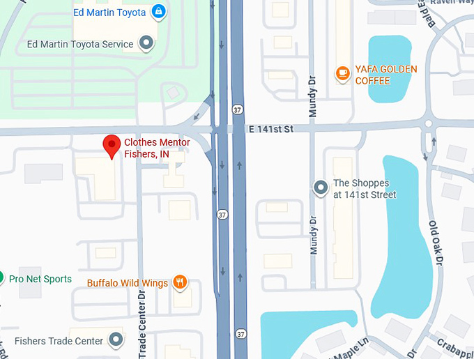 16. clothes mentor map