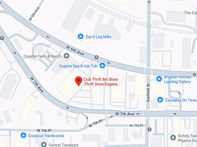 16. club thrift bin store thrift store eugene, amazon overstock map
