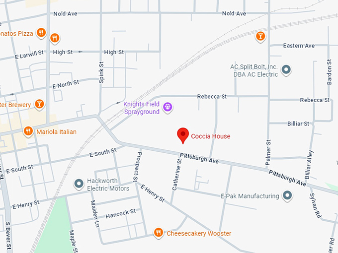 16. coccia house map