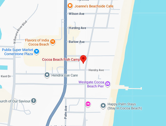 16. cocoa beach fish camp map