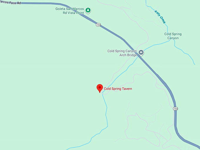 16. cold spring tavern map