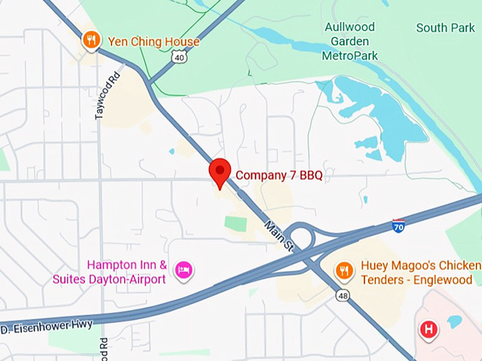 16. company 7 bbq map