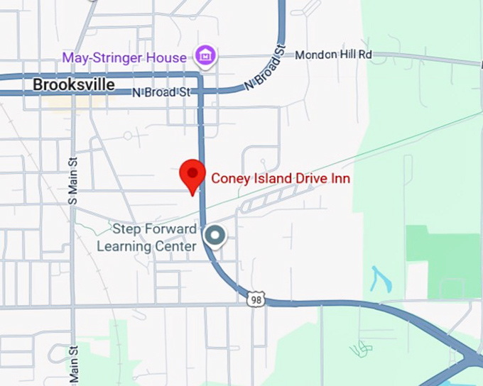 16. coney island drive inn map