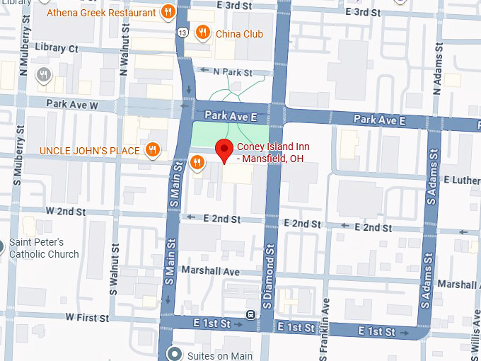 16. coney island inn map
