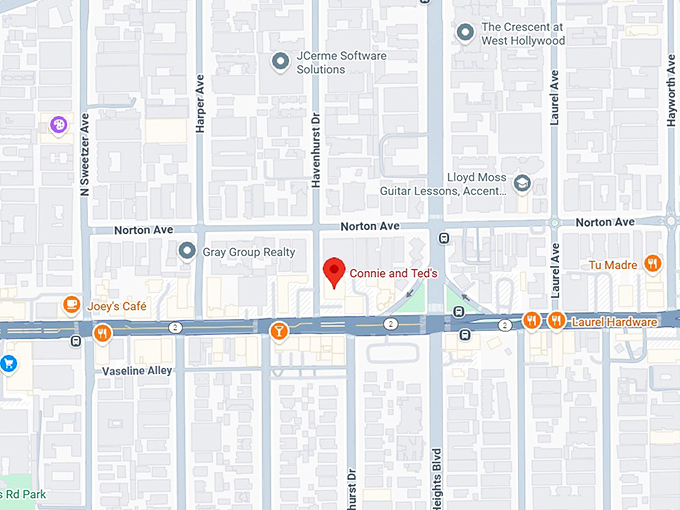 16. connie and ted's map