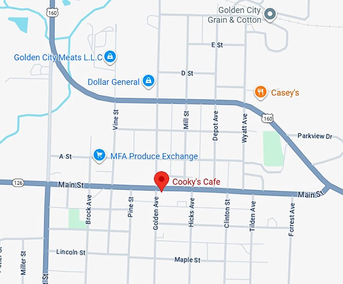 16. cooky's cafe map