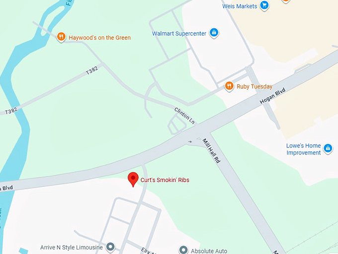 16. curt's smokin' ribs map