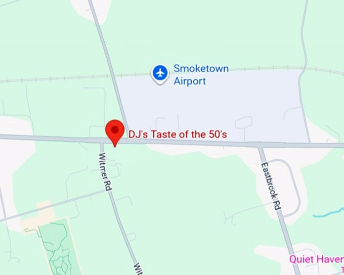 16. dj's taste of the 50's map