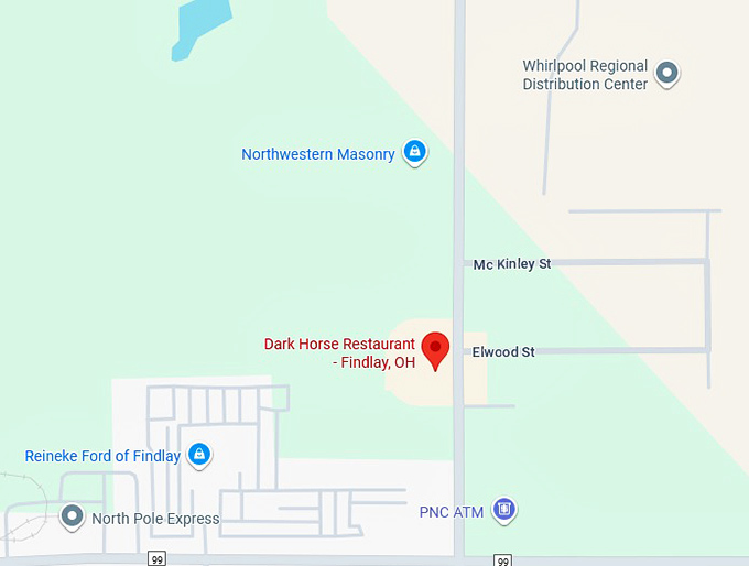 16. dark horse restaurant findlay, oh map