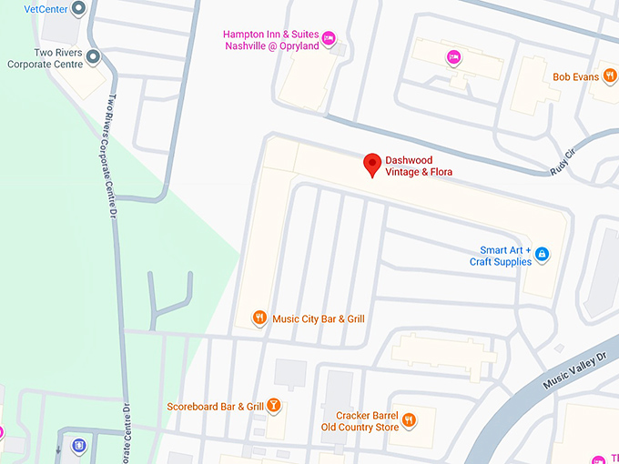 16. dashwood vintage & flora map