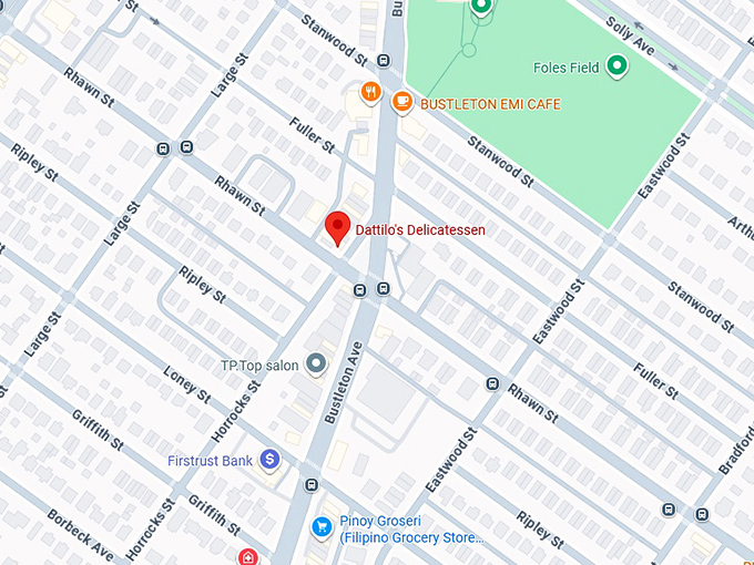 16. dattilo's delicatessen map