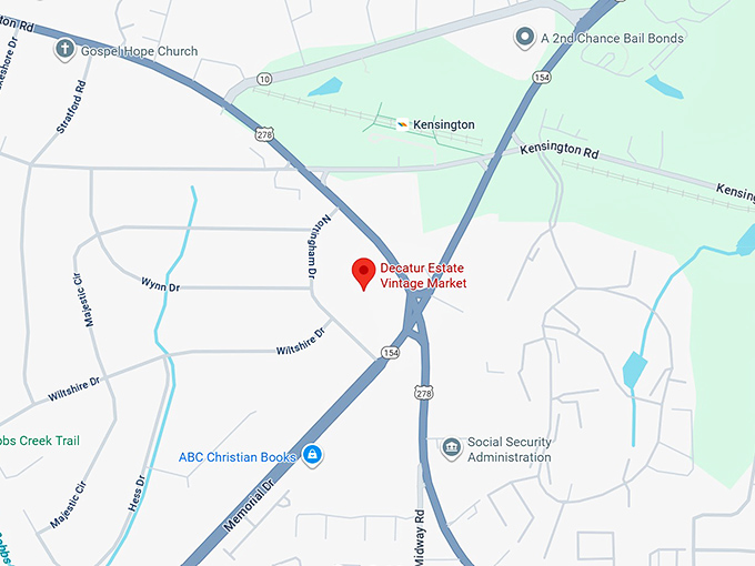 16. decatur estate vintage market map