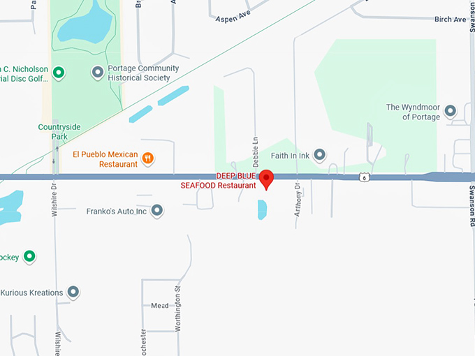 16. deep blue seafood restaurant & full bar