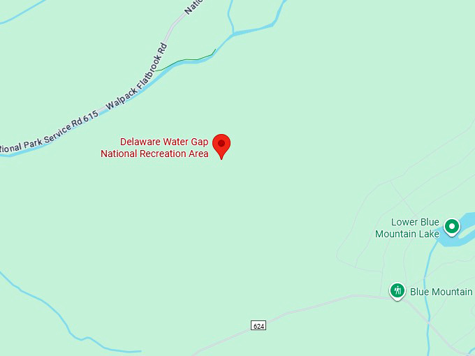 16. delaware water gap national recreation area map