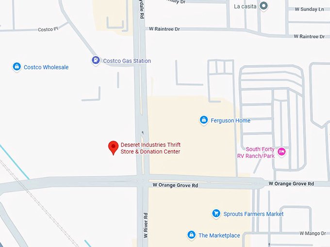 16. deseret industries map