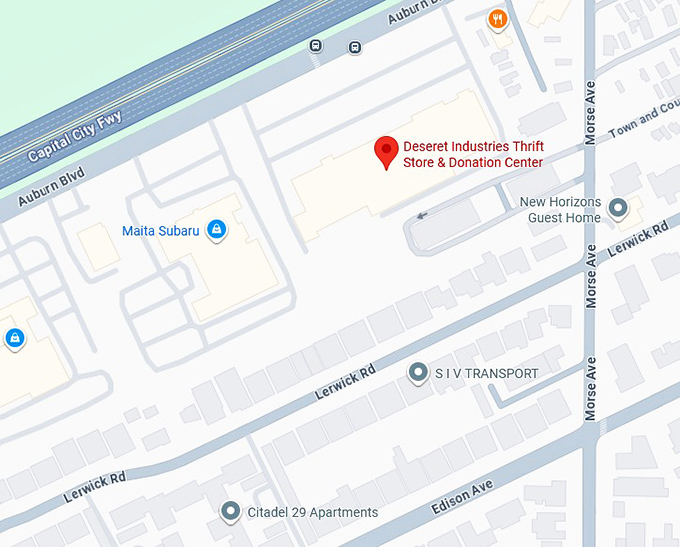 16. deseret industries thrift store & donation center map