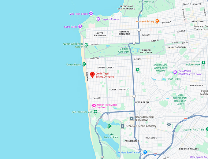 16. devil's teeth baking company map