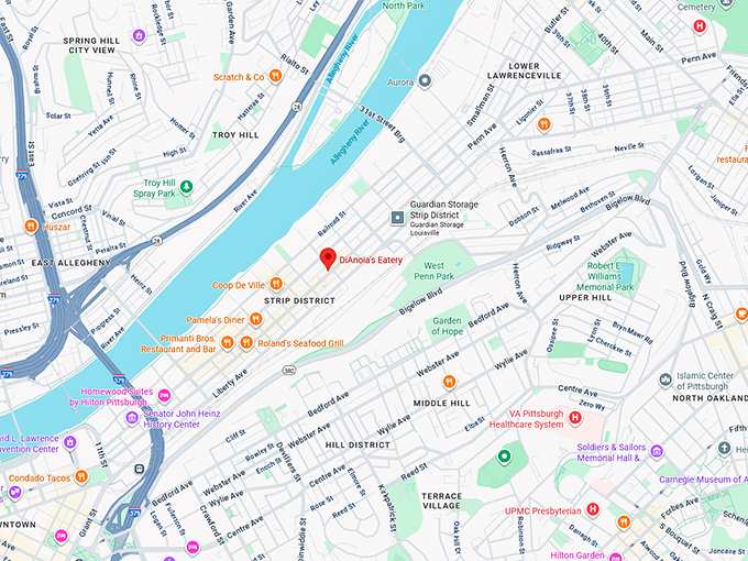 16. dianoia&rsquo;s eatery map