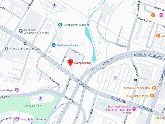 16. diamond grille map