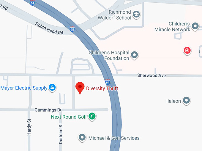 16. diversity thrift map