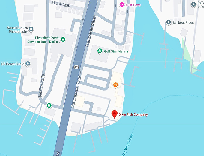 16. dixie fish company map