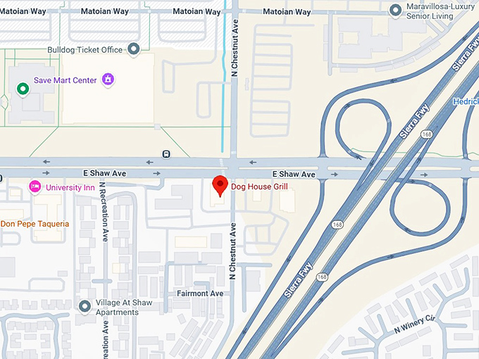 16. dog house grill map