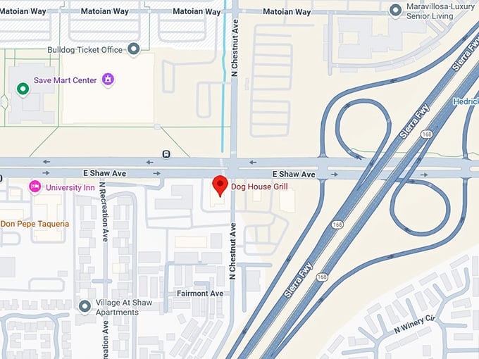 16. dog house grill map