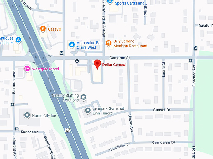 16. dollar general map