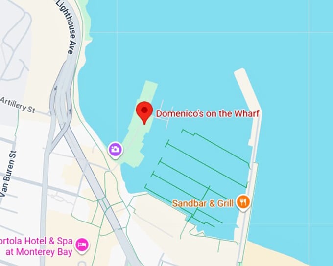 16. domenico&rsquo;s on the wharf map