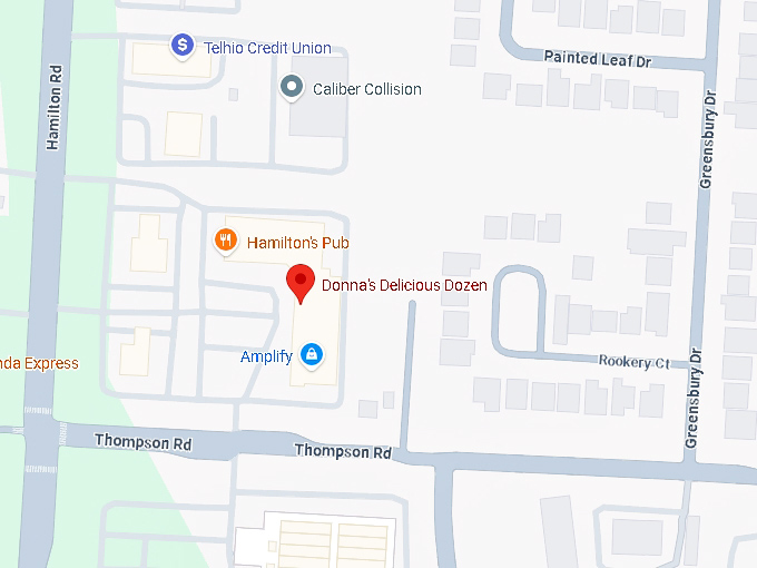 16. donna&rsquo;s delicious dozens map